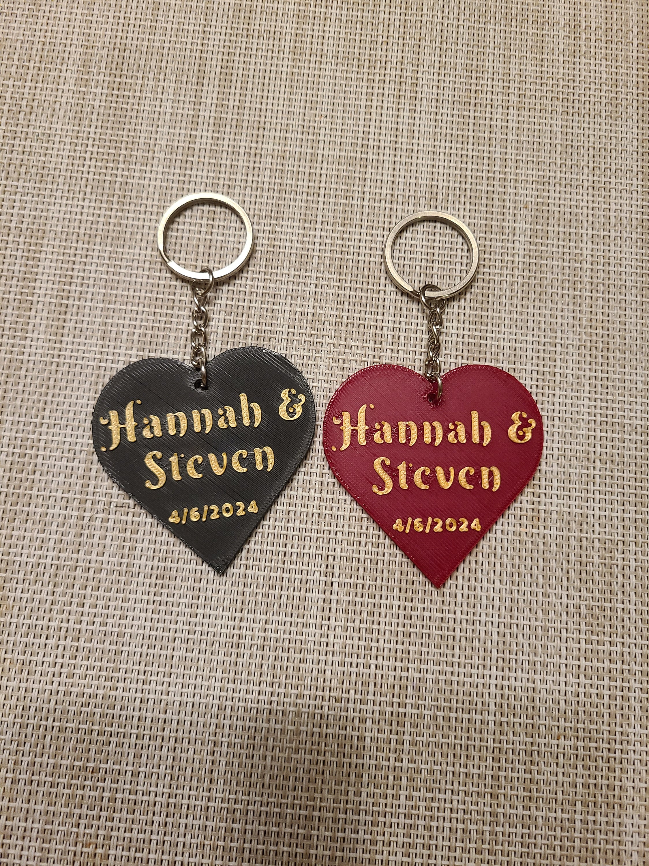 Custom Keychains 50 Pack 100 Pack – Marsala3D